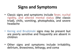 Meningitis | PPTX