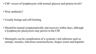 Meningitis | PPTX
