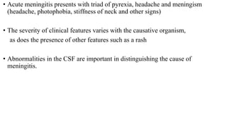Meningitis | PPTX