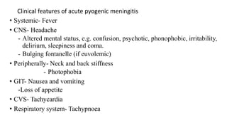 Meningitis | PPTX