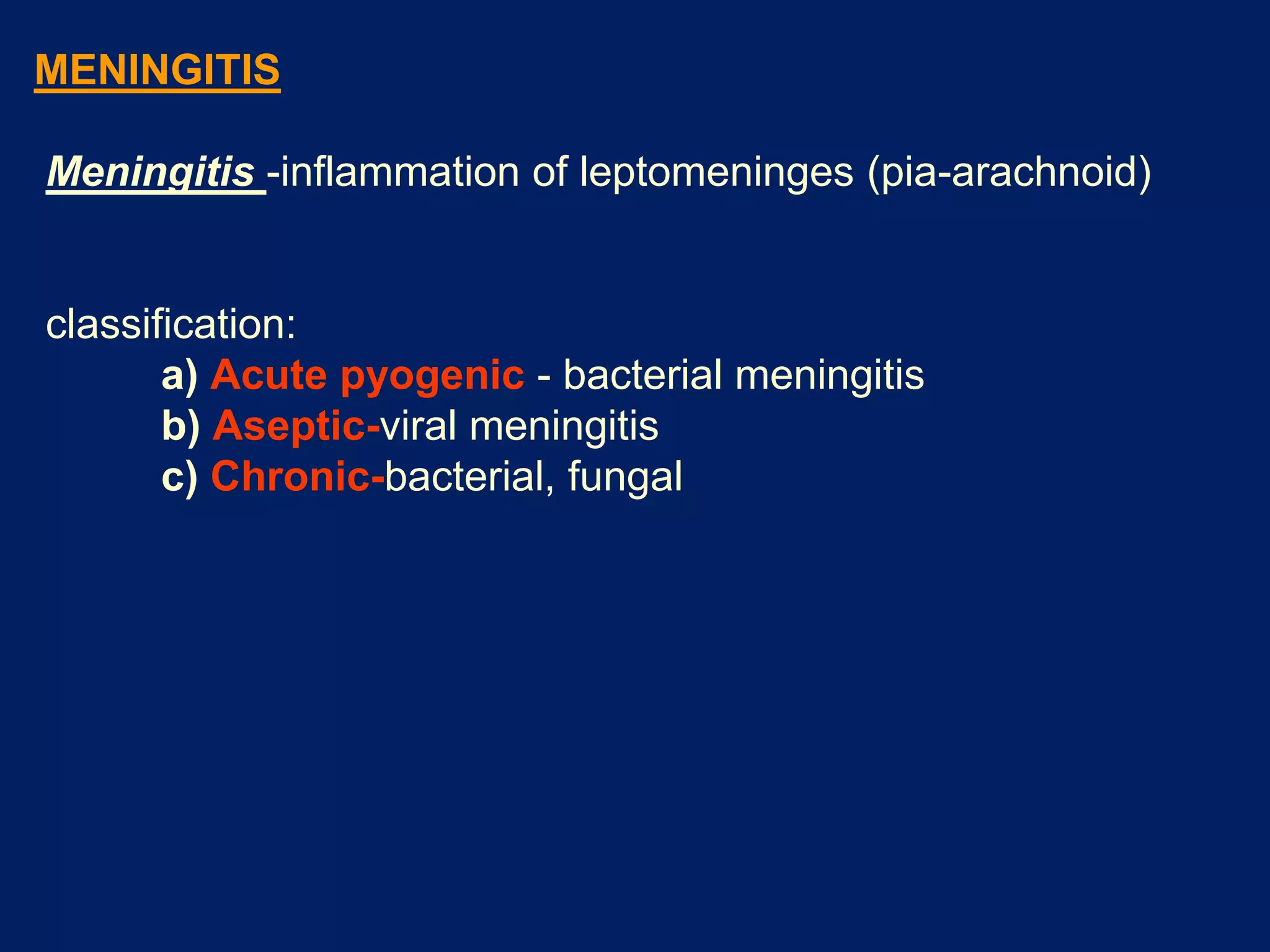 Meningitis | PPT