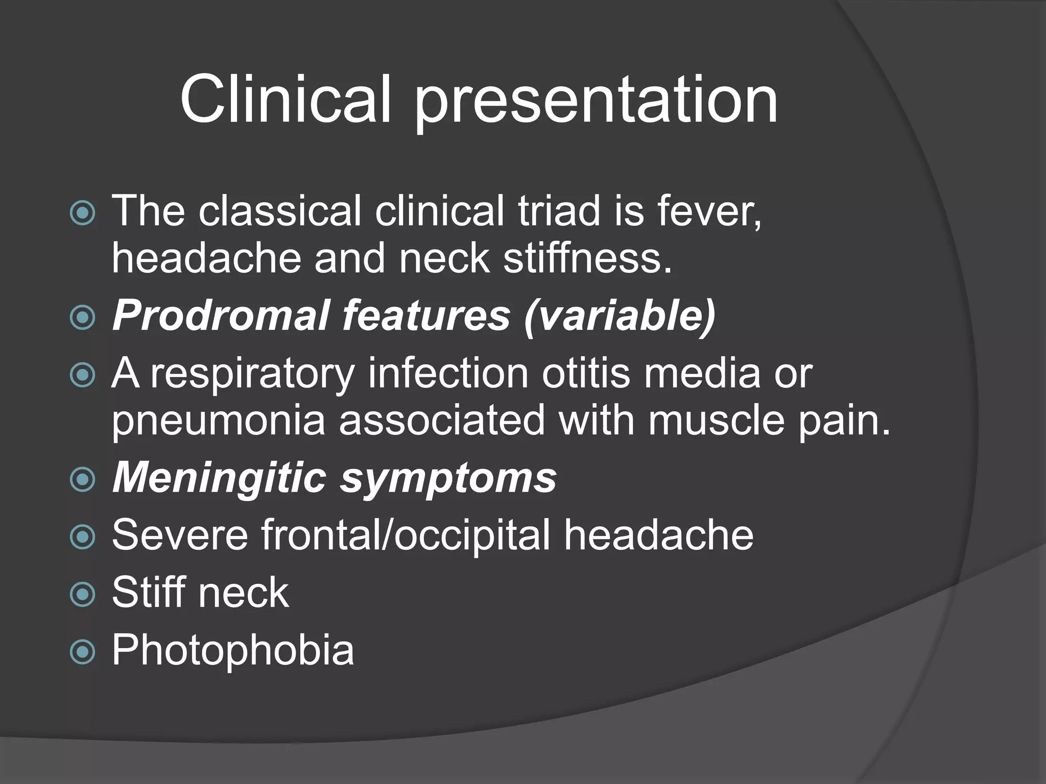 Meningitis | PPTX