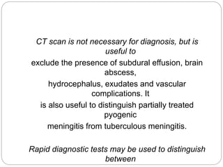 pediatrics Meningitis | PPTX