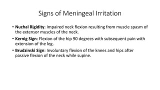 Meningitis | PPTX
