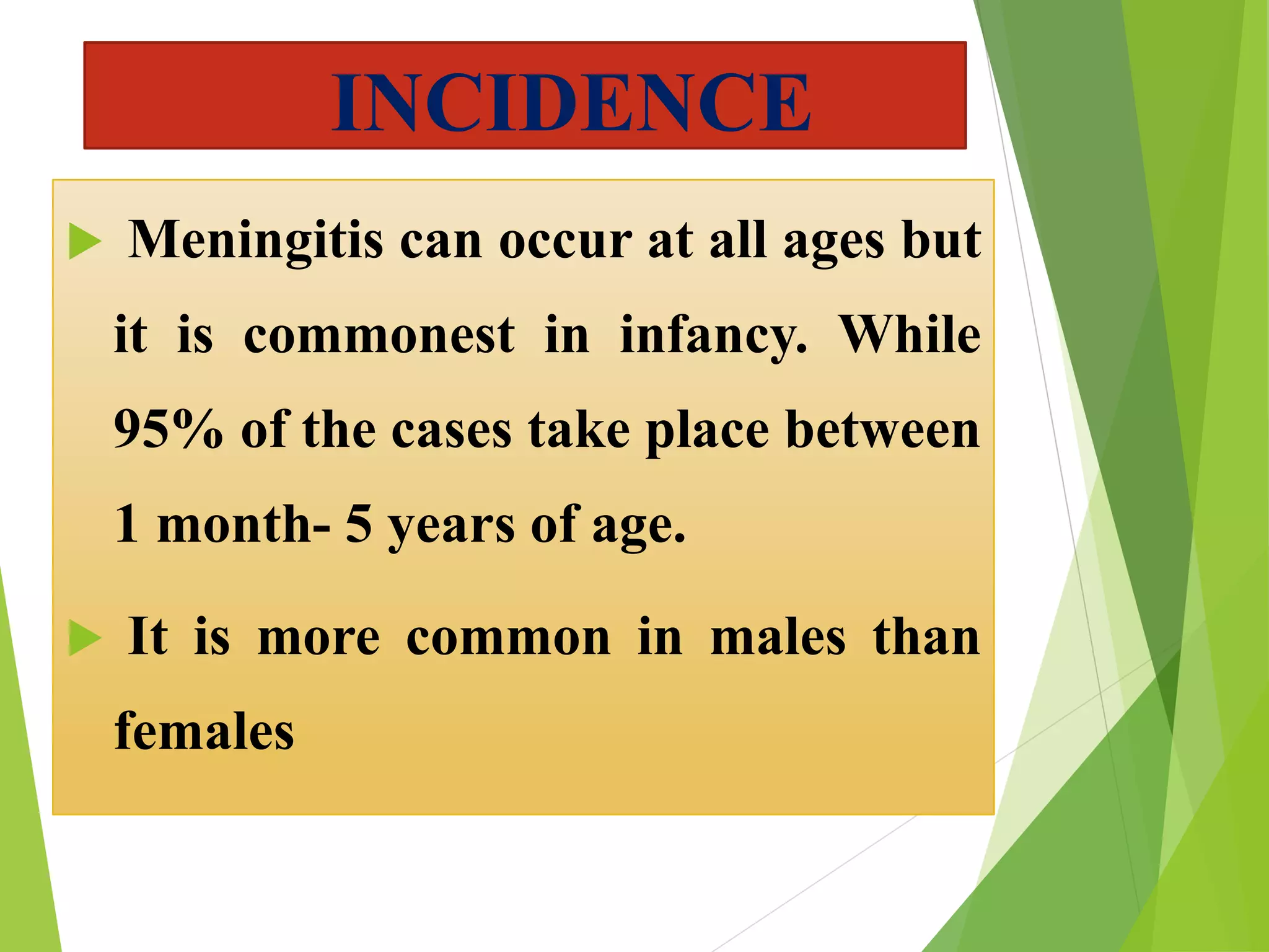 Meningitis in children | PPTX