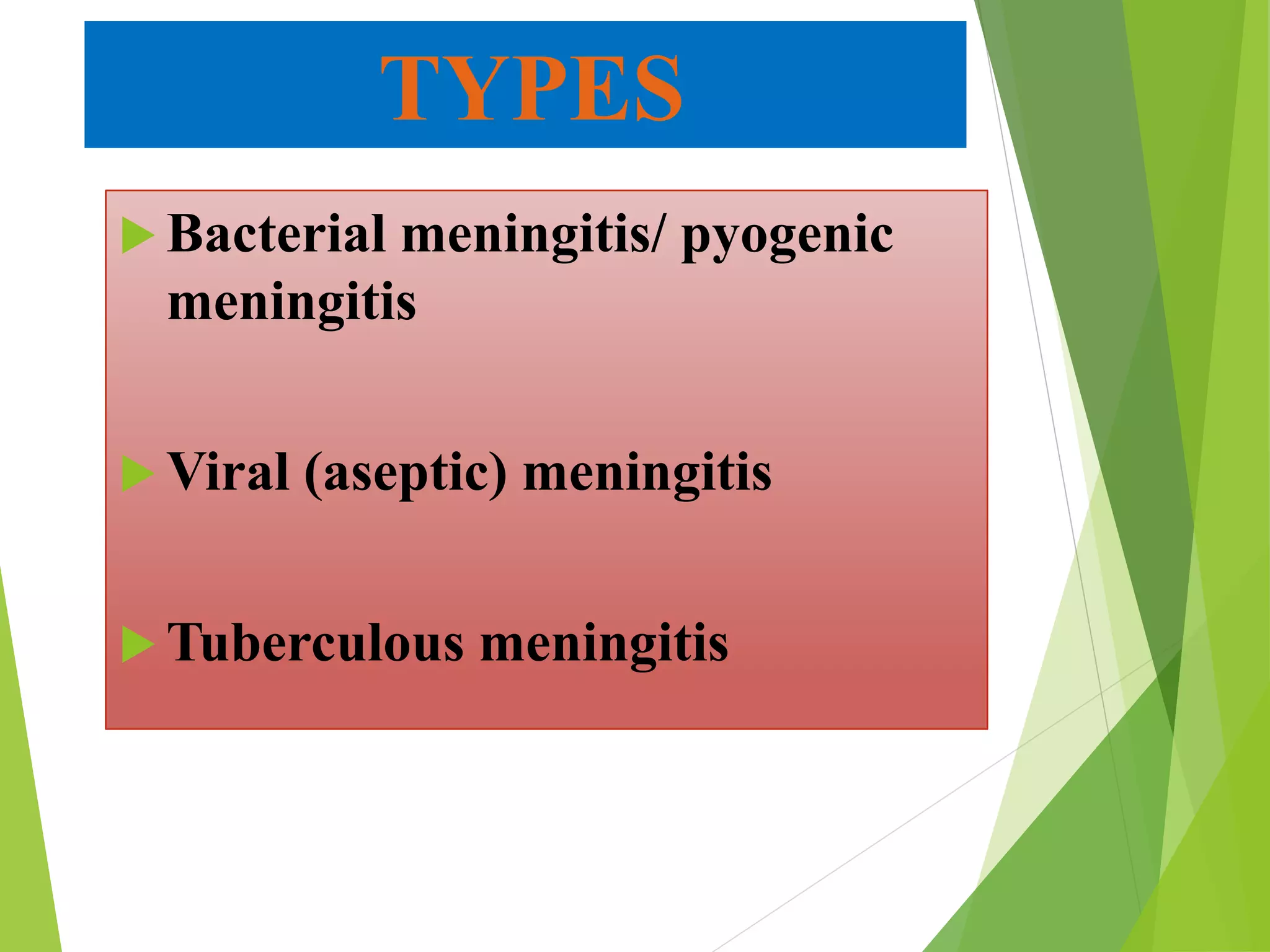 Meningitis in children | PPTX