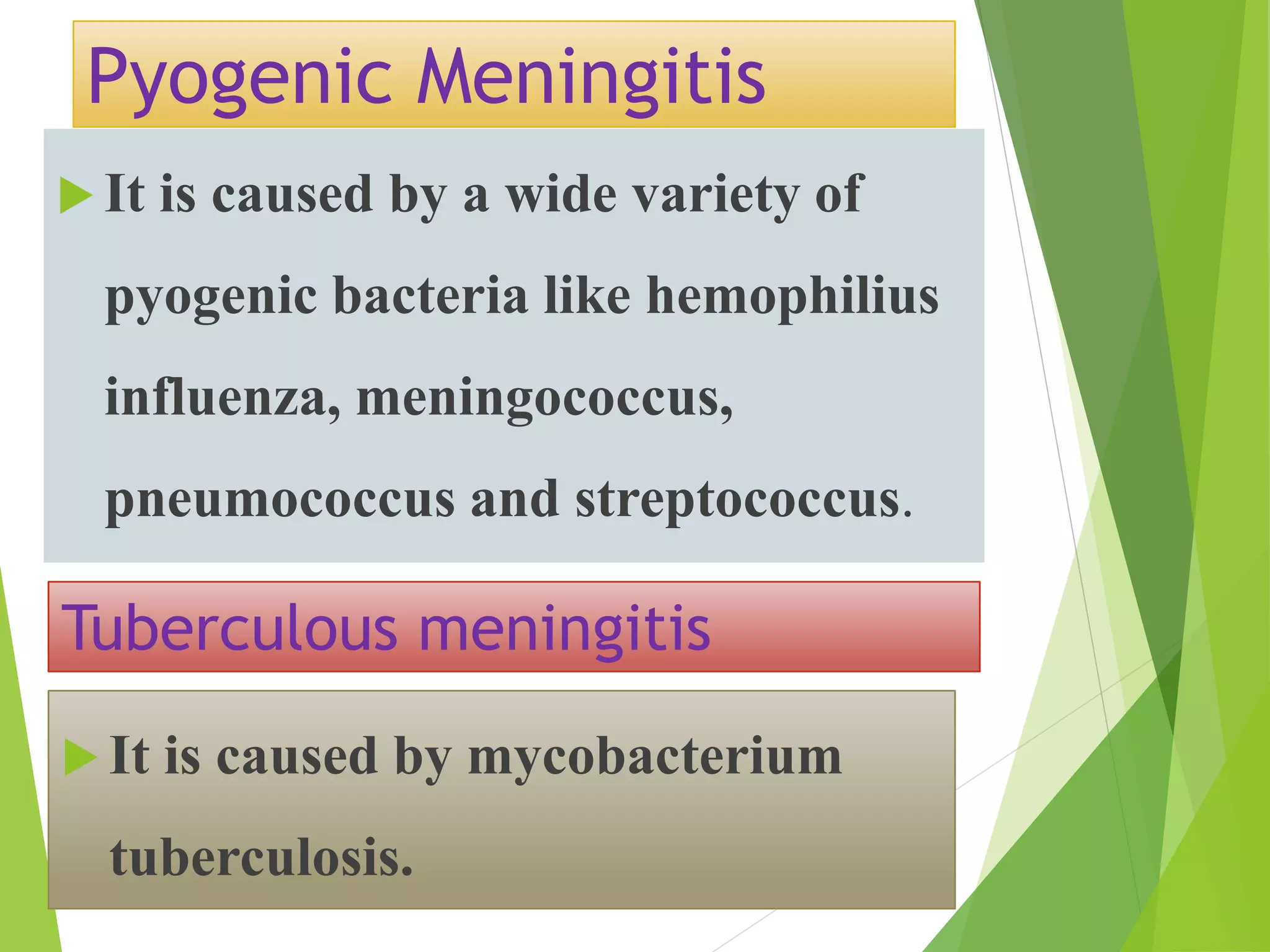 Meningitis in children | PPTX