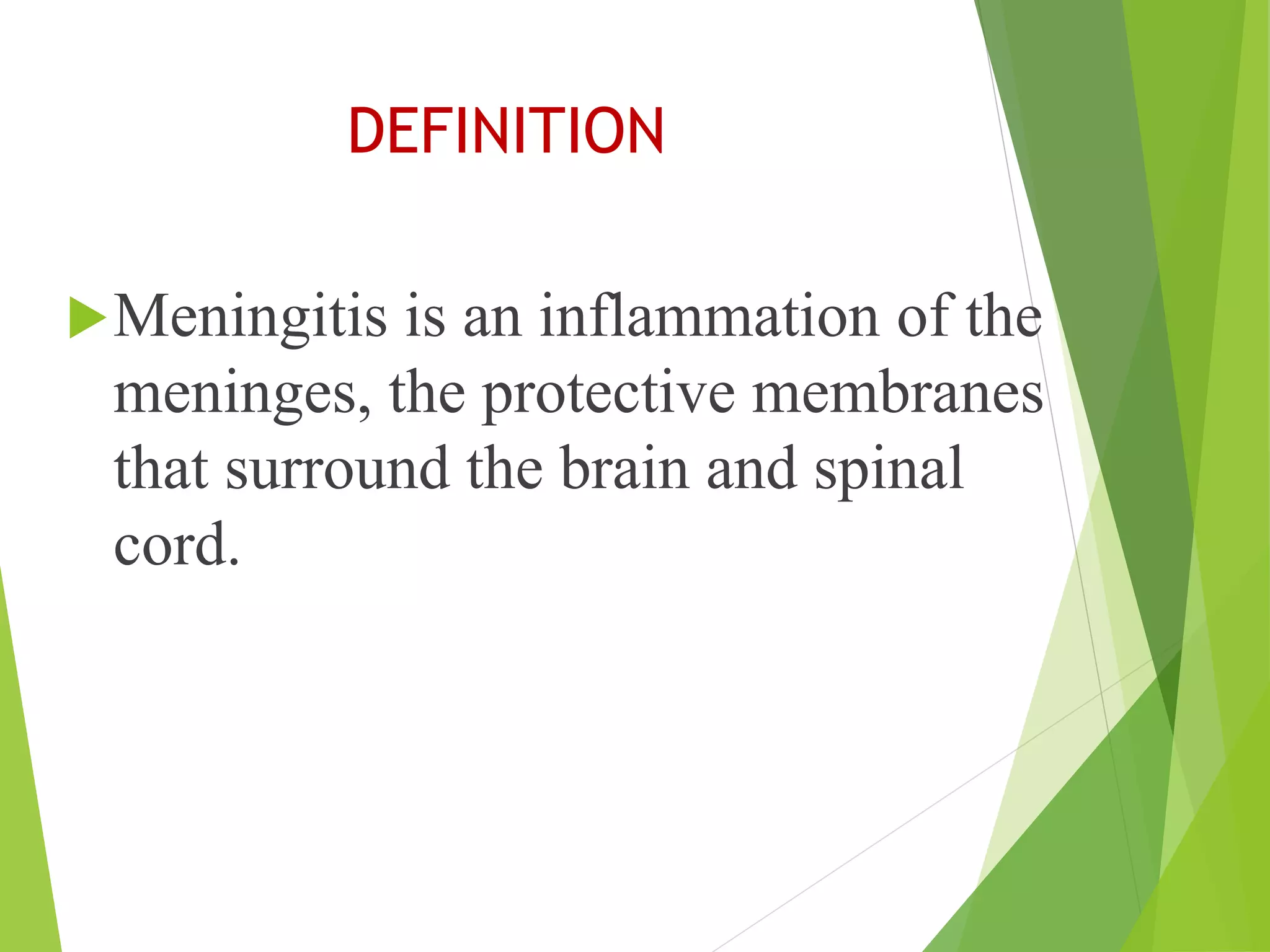 Meningitis | PPTX