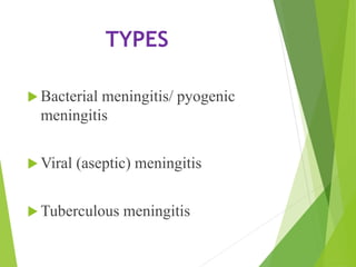 Meningitis | PPTX