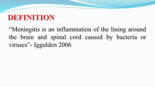 Meningitis | PPTX