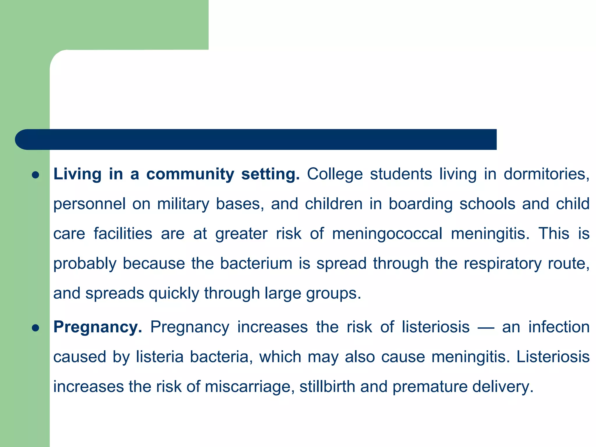 Meningitis includes baterial meningitis and their nursing management | PPTX