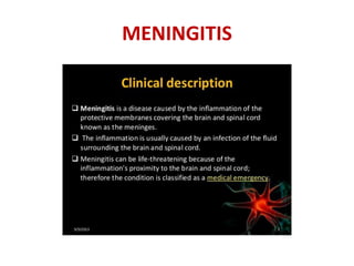 Meningitis | PPTX