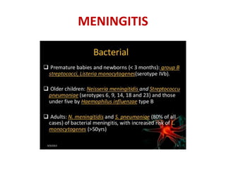 Meningitis | PPTX