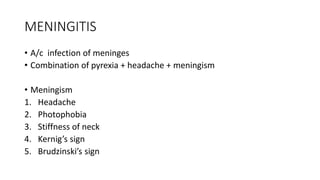 Meningitis | PPTX