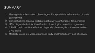 Meningitis | PPTX | Brain and Nervous System Disorders | Diseases and ...