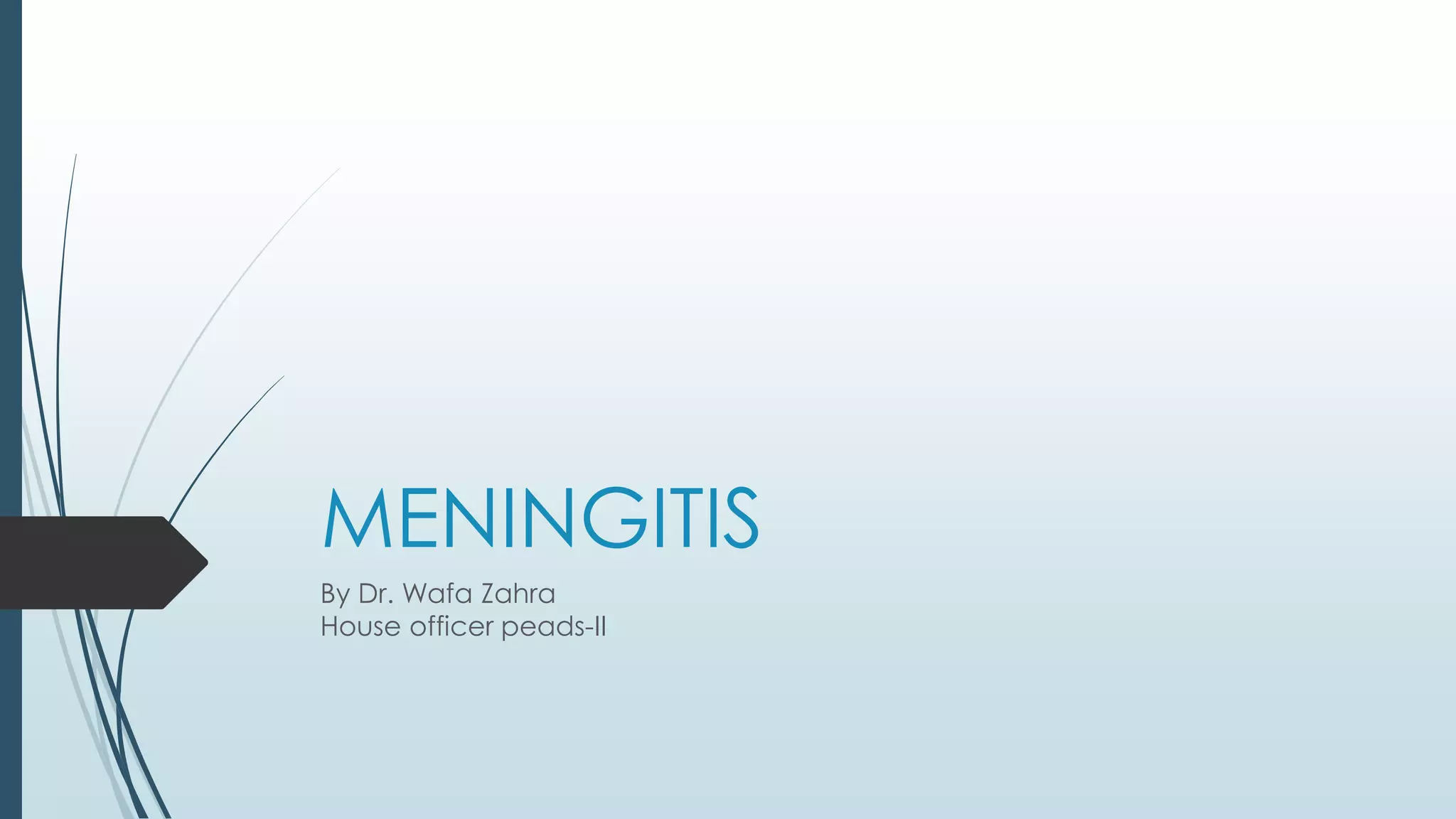 MENINGITIS | PPT
