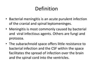 Meningitis | PPTX