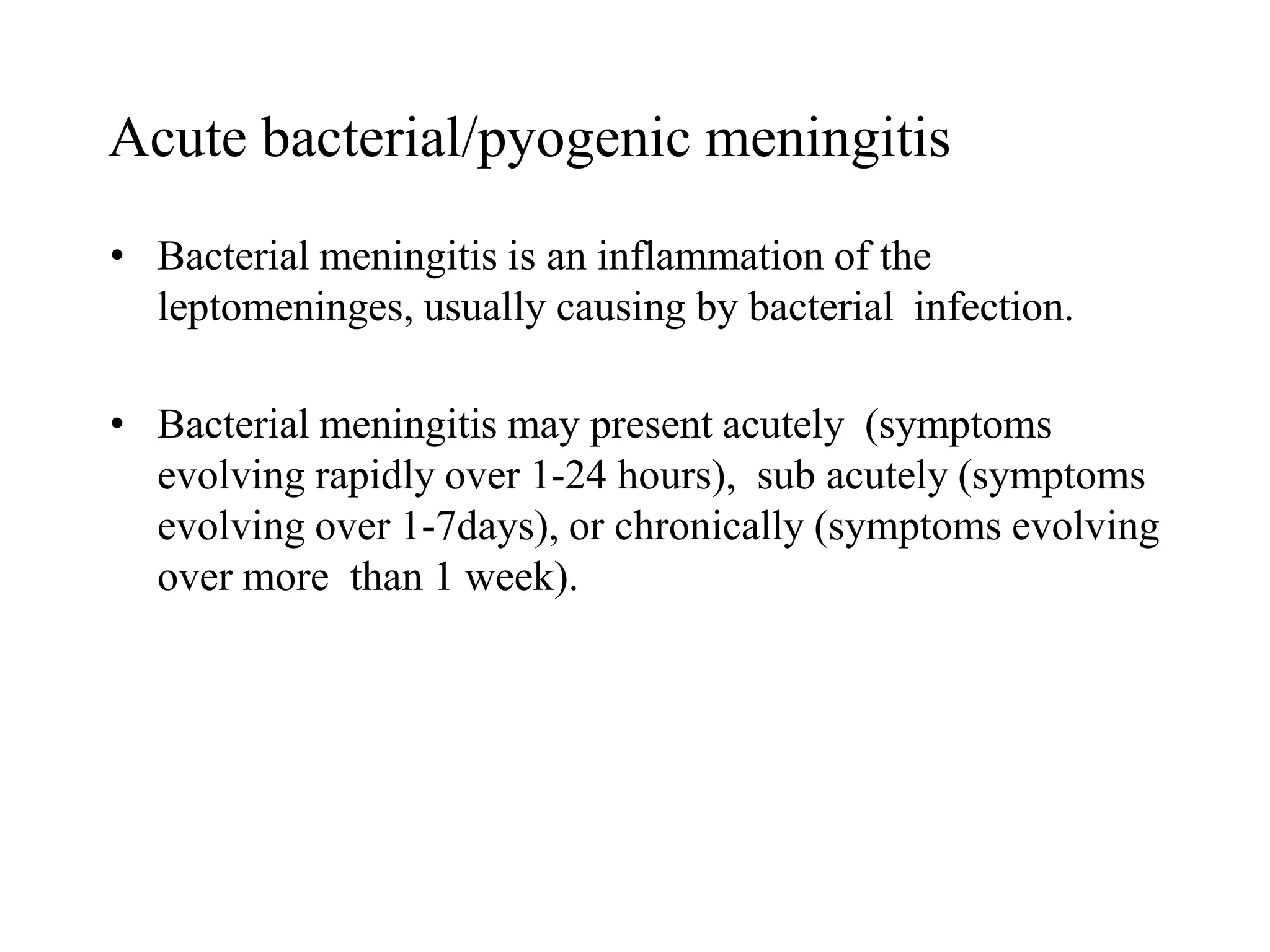 Meningitis | PPTX