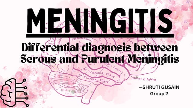 Differential diagnosis of types of Meningitis | PDF | Infectious ...
