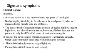 Introduction to Meningitis for Medical Students | PPTX