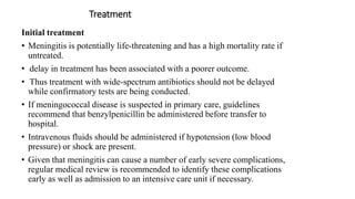 Introduction to Meningitis for Medical Students | PPTX