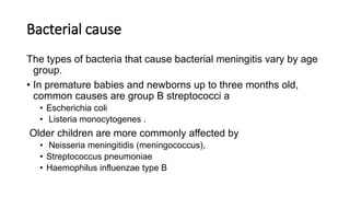 Introduction to Meningitis for Medical Students | PPTX