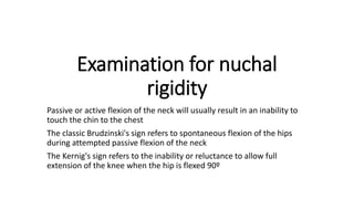 Meningitis.pptx epidemiology and diagnosis | PPT
