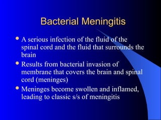 Meningitis epidemiology and preventive strategies | PPT