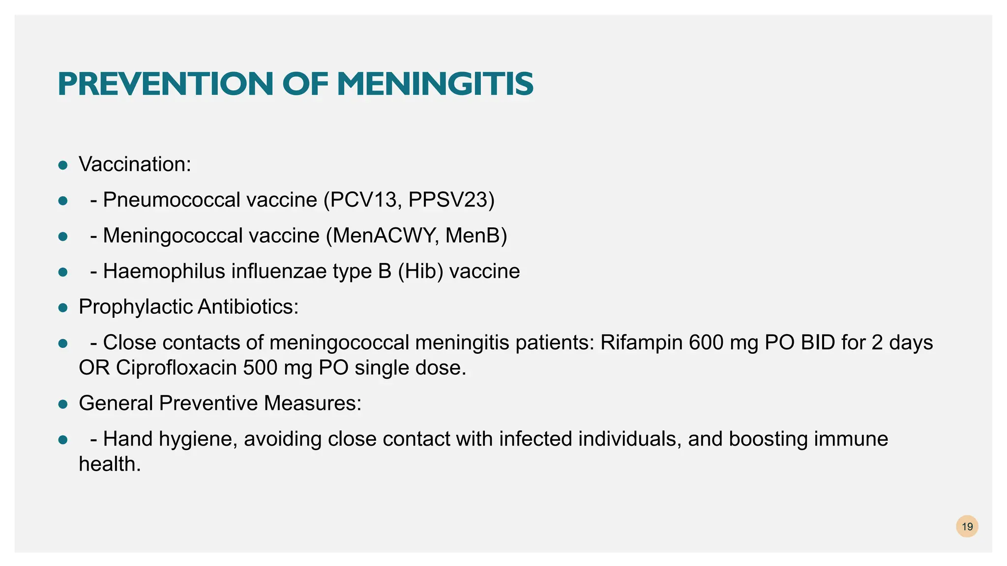 Meningitis, Introduction, Types, Pathophysiology and treatment | PDF