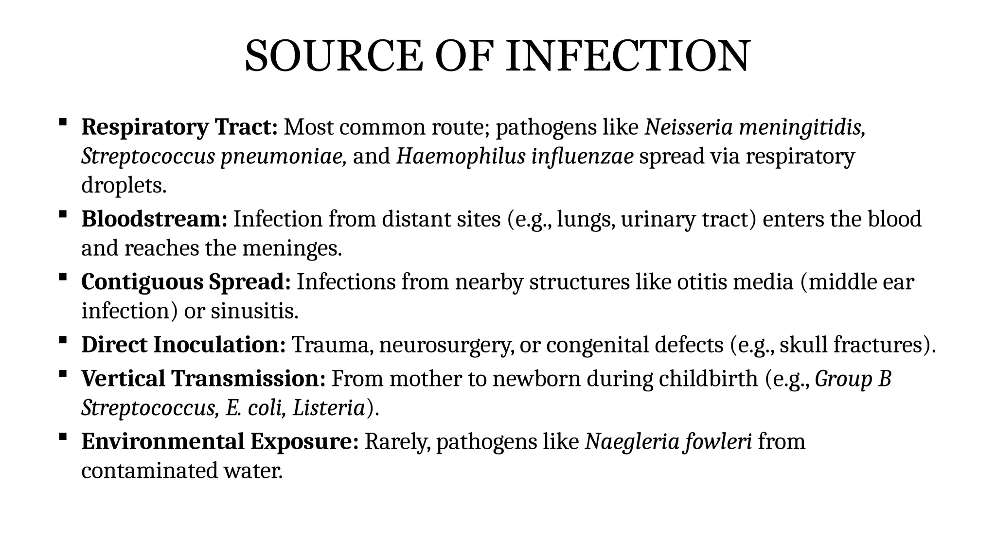 Meningitis / Microbiology / PharmD notes | PPTX