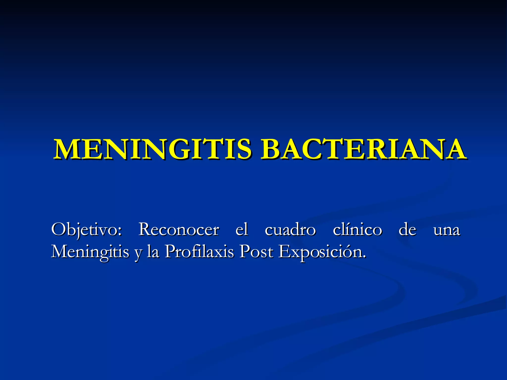 Meningitis Bacteriana | PPT