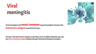 Meningitis .. Microbiological Approach | PPTX
