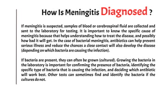 Meningitis .. Microbiological Approach | PPTX