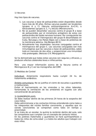 Meningitis meningococica | PDF