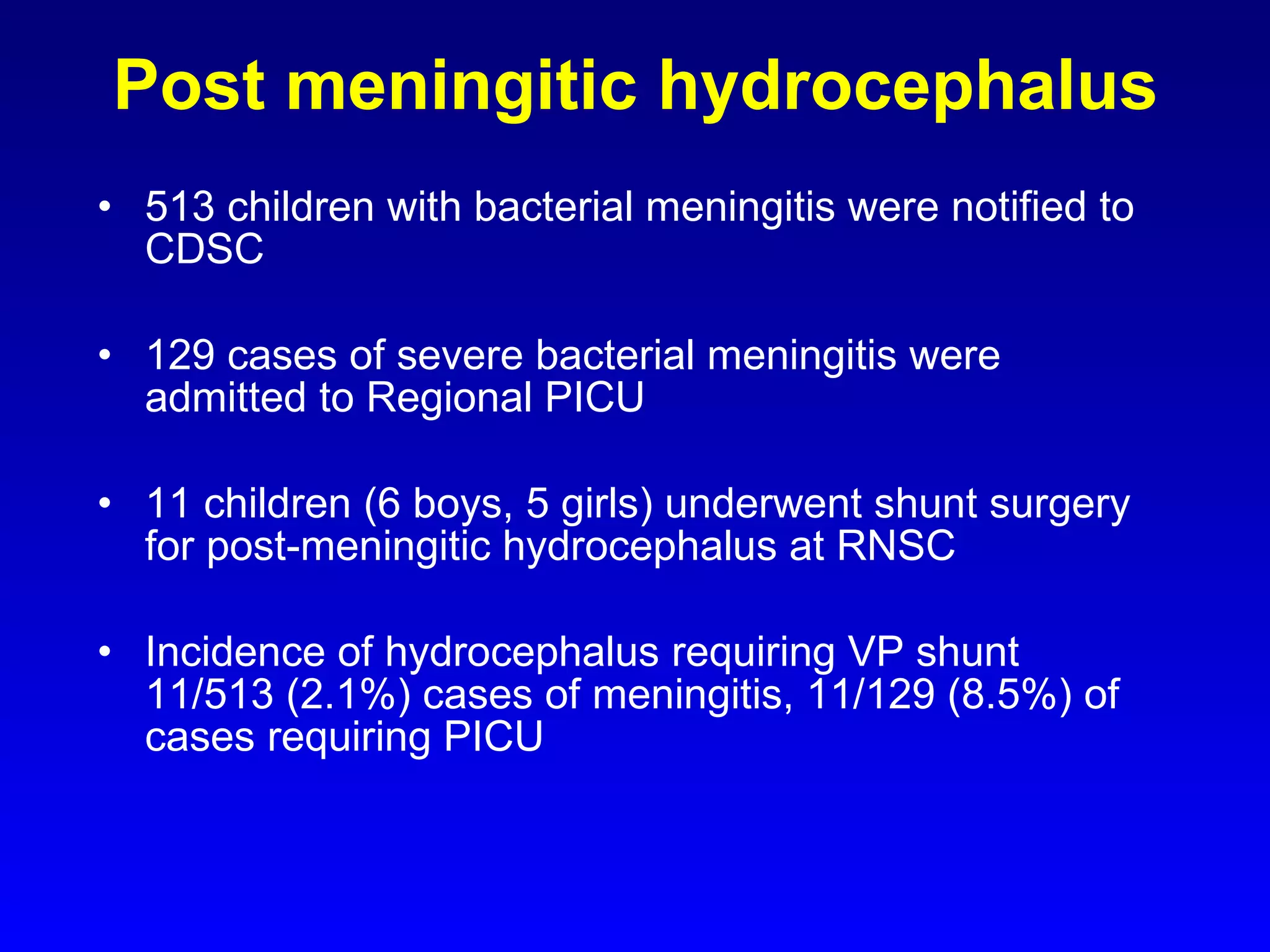 Neurological effects from meningitis | PPT