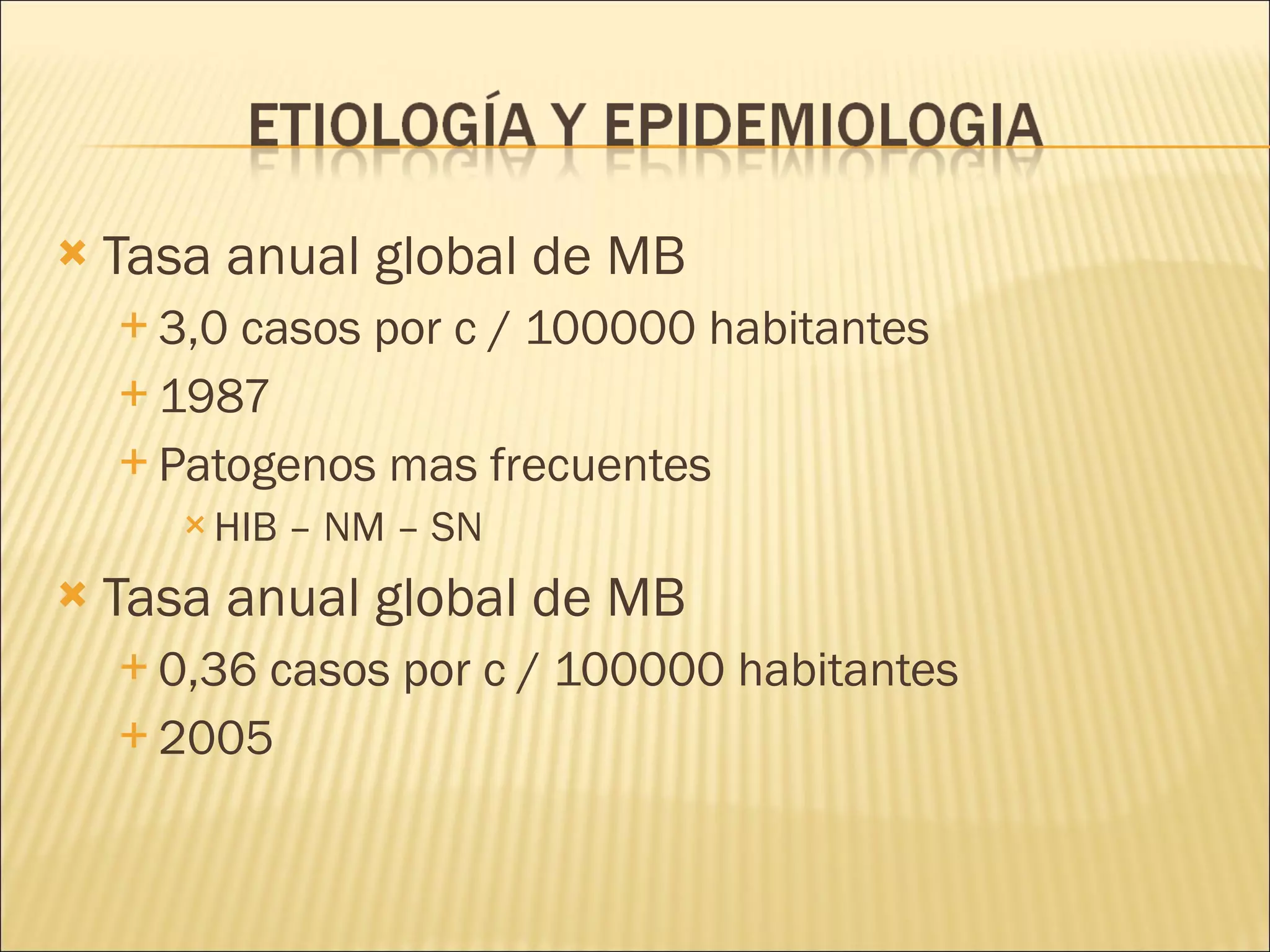 Meningitis Aguda Bacteriana | PPT | Infectious Diseases | Diseases and ...