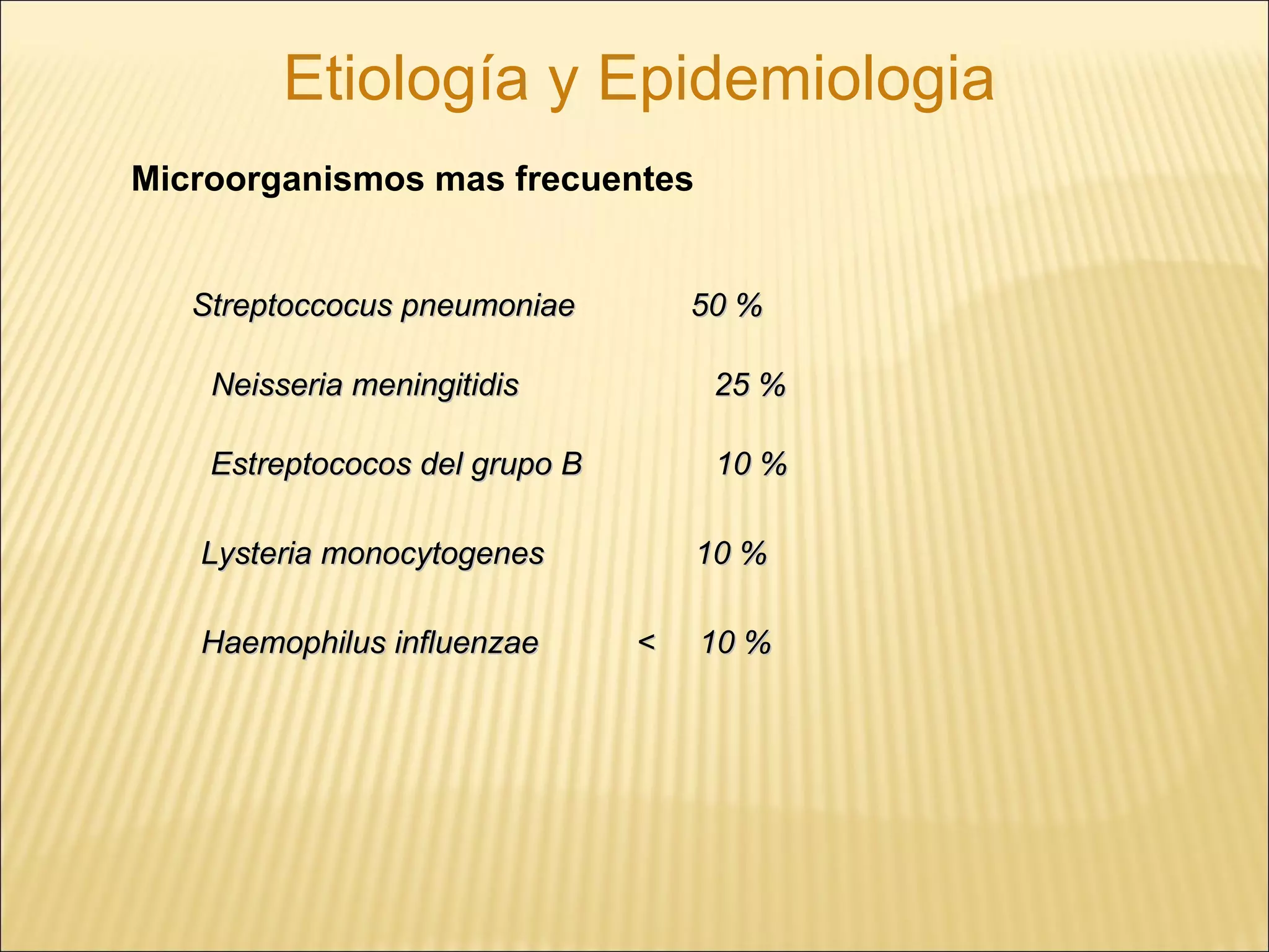 Meningitis Aguda Bacteriana | PPT | Infectious Diseases | Diseases and ...
