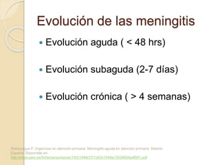 Meningitis bacteriana | PPTX