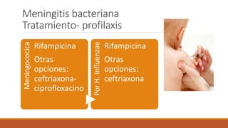 Meningitis bacteriana en pediatría | PPTX
