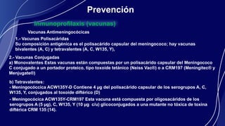 meningitis bacteriana pediatria.presentación | PPTX