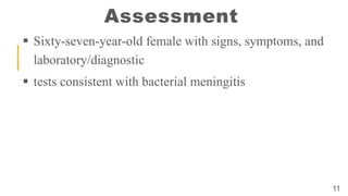 Clinical Cases Study for Meningitis | PPTX