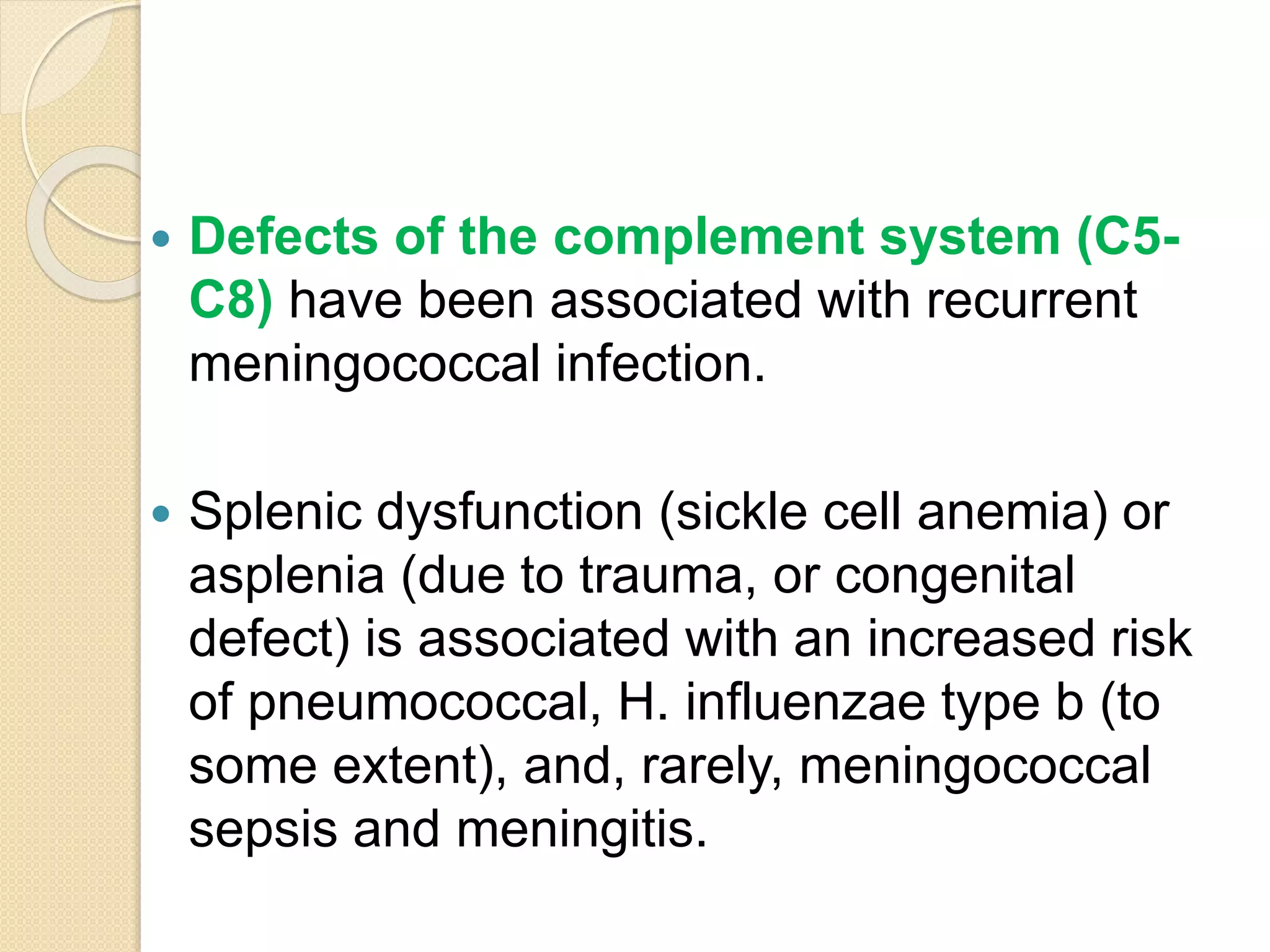 Meningitis (Pediatrics Lecture) | PPTX
