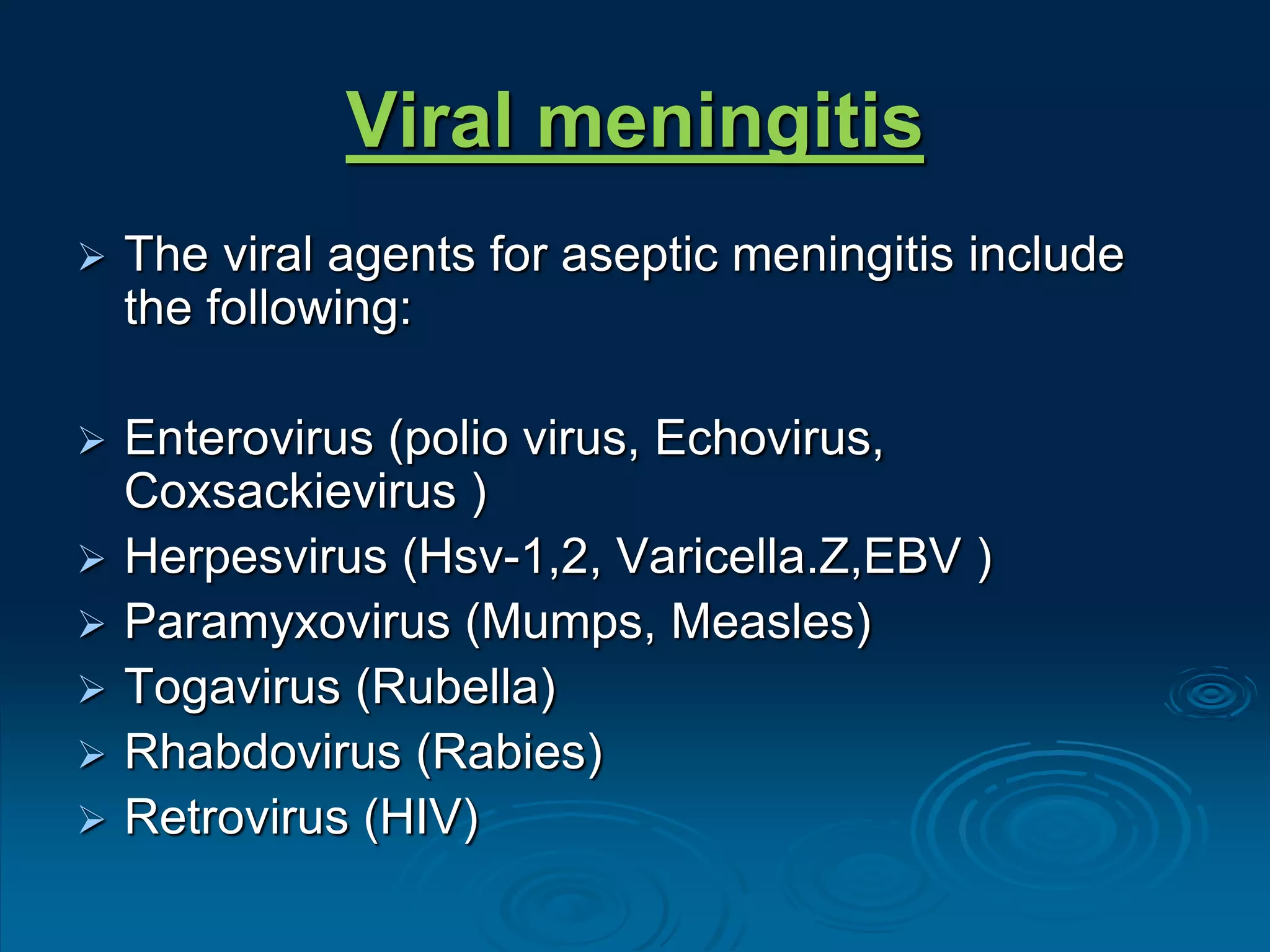 MENINGITIS IN CHILDREN | PPT