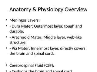 Meningitis Medical Lecture simple explanation .pptx