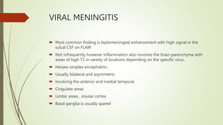 MENINGITIS NEUROIMAGING KRITIKA sms neurology ptx | PPTX