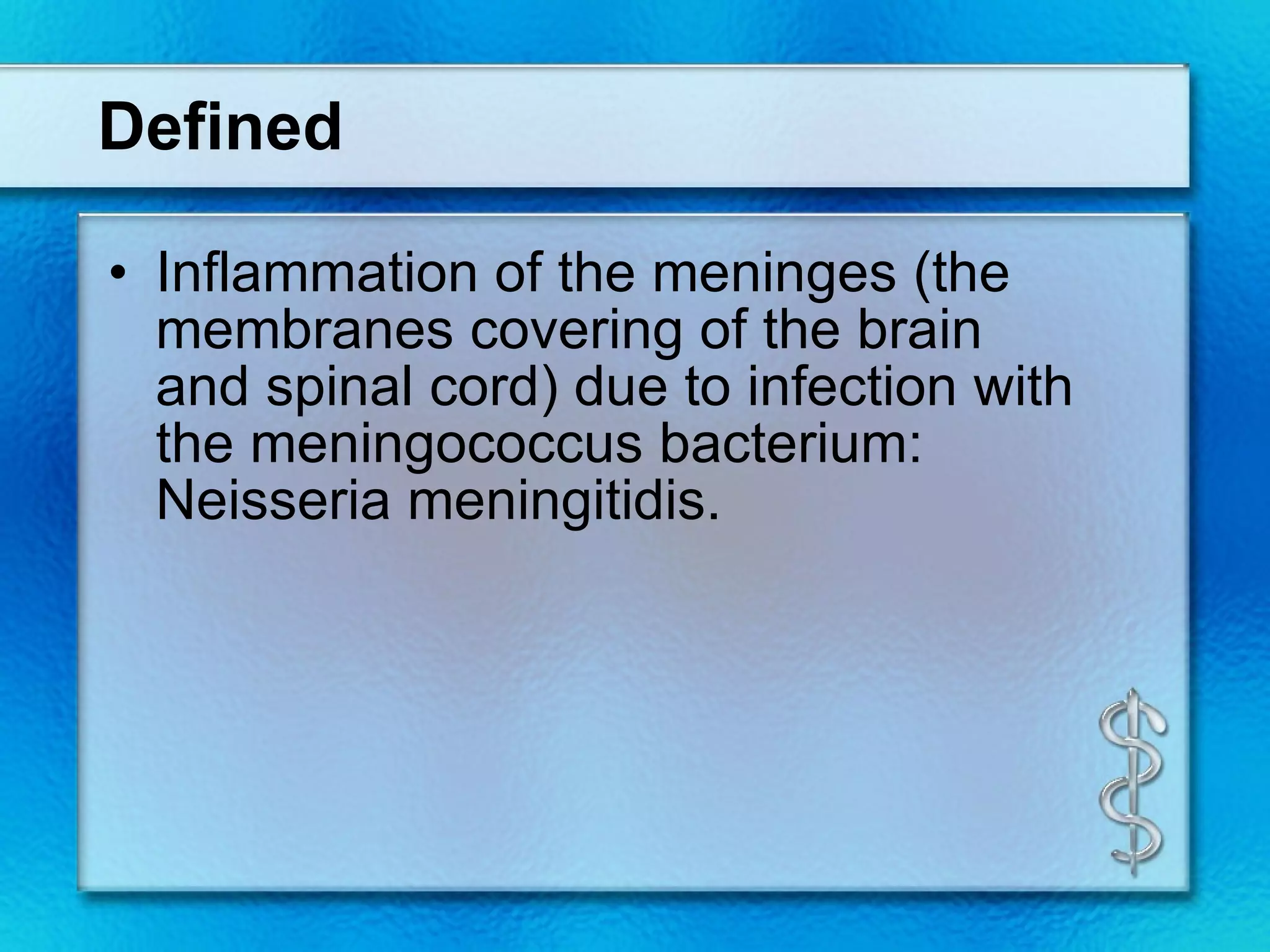 Meningitis Powerpoint | PPT