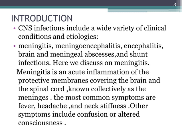 Meningitis ppt | PPTX | Infectious Diseases | Diseases and Conditions