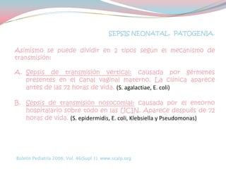Meningitis Y Sepsis Neonatal | PDF