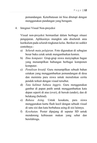 Meningkatkan belajar dengan visual (pengembangan media pembelajaran) | PDF