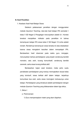 Meningkatkan prestasi belajar melalui pembelajaran quantum teaching | DOCX